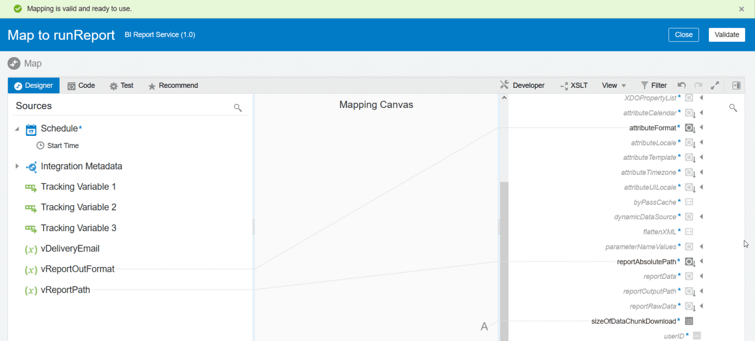 Email Bip Report Using Oracle Oic Kaamilant